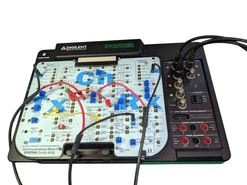 Emona DxIQ for Analog Discovery Studio Max | - Emona Tims